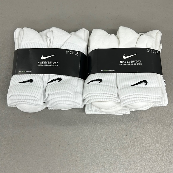 Nike | Underwear & Socks | Brand New With Tags Nike Large Crew Socks ...